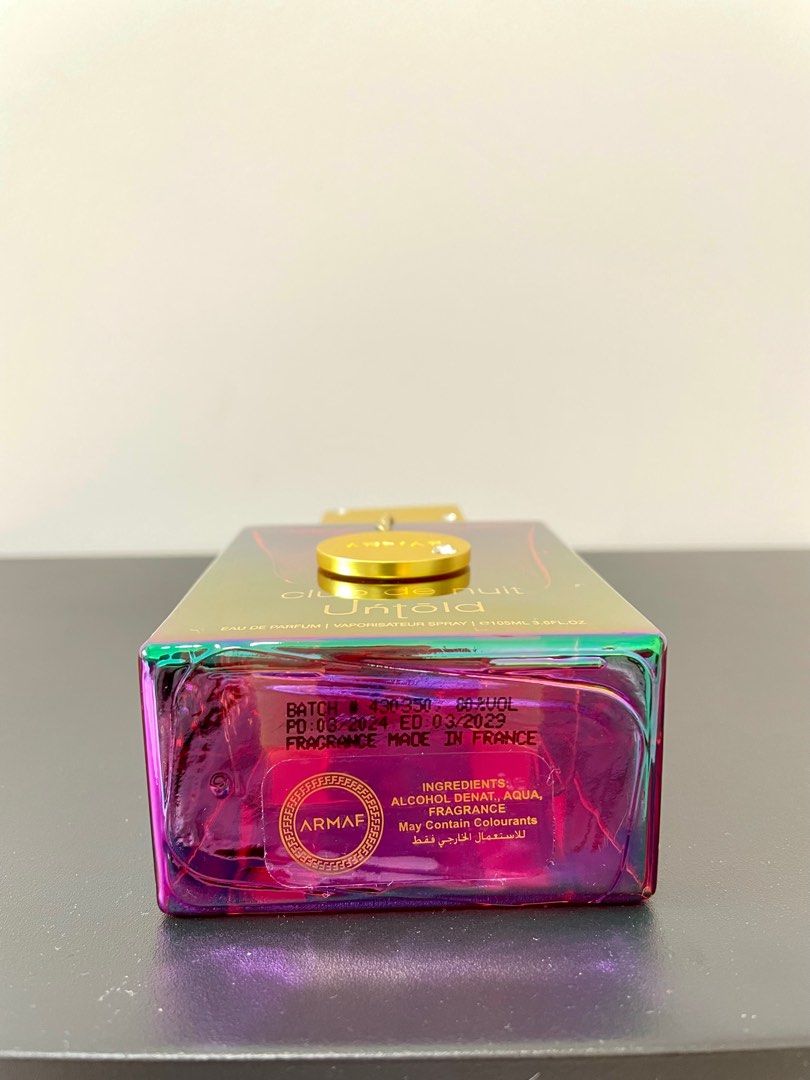 Armaf Club de Nuit Untold Eau de Parfum, Beauty & Personal Care ...