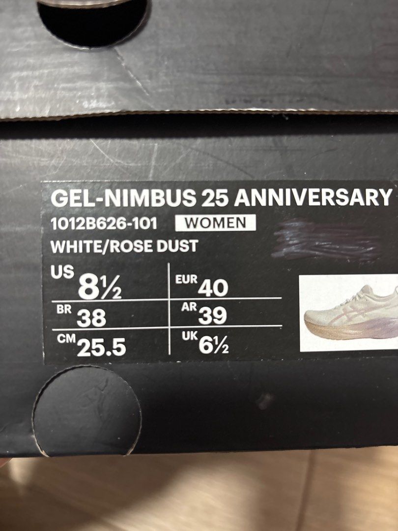 ASICS GEL-Nimbus 25 Anniversary Women's Running Shoes, Women's Fashion ...