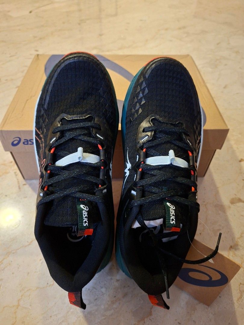 Asics GEL-Trabuco 13 (Men)- Black/Orange - US 8, Men's Fashion ...