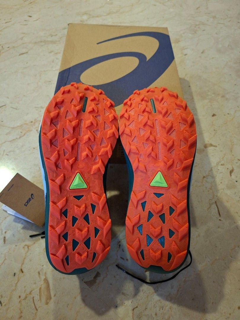 Asics GEL-Trabuco 13 (Men)- Black/Orange - US 8, Men's Fashion ...