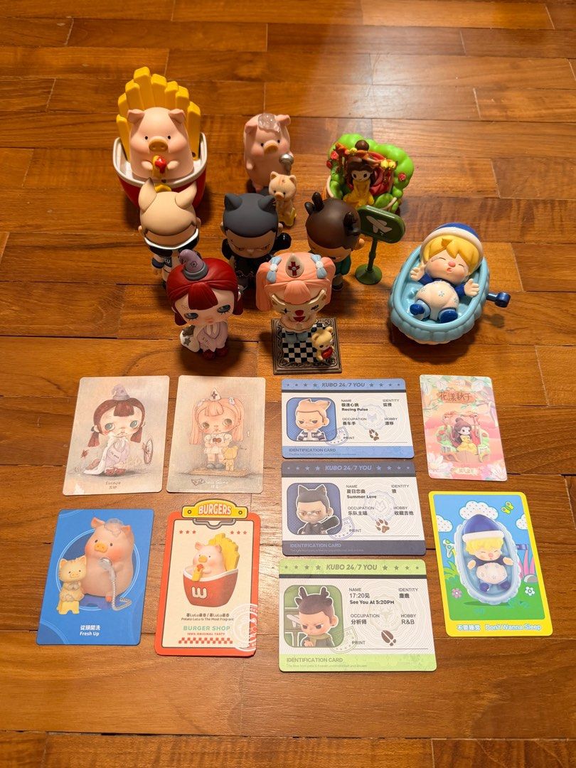 Assorted Blind Box Figures and Cards, Hobbies & Toys, Toys & Games on ...