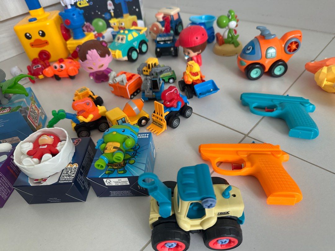 Assorted Toy Bundle - Cars, Figures, and More!, Hobbies & Toys, Toys ...