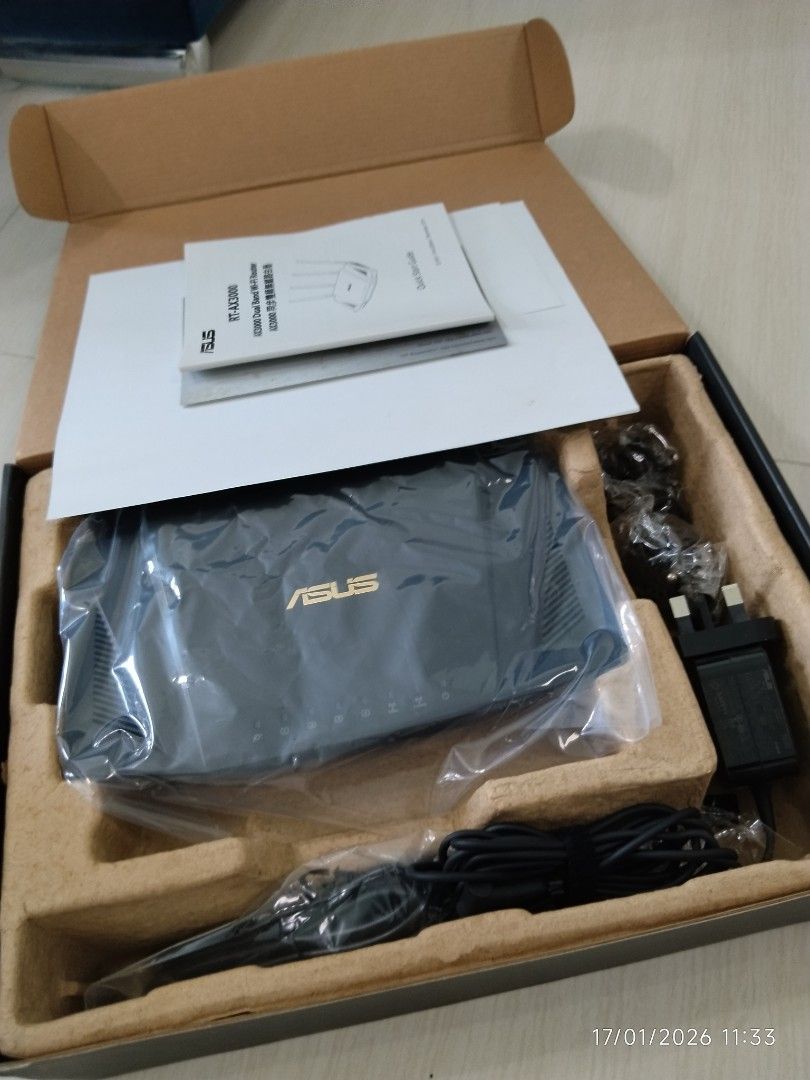 ASUS RT-AX3000 Dual Band WiFi 6 Router, Computers & Tech, Parts ...