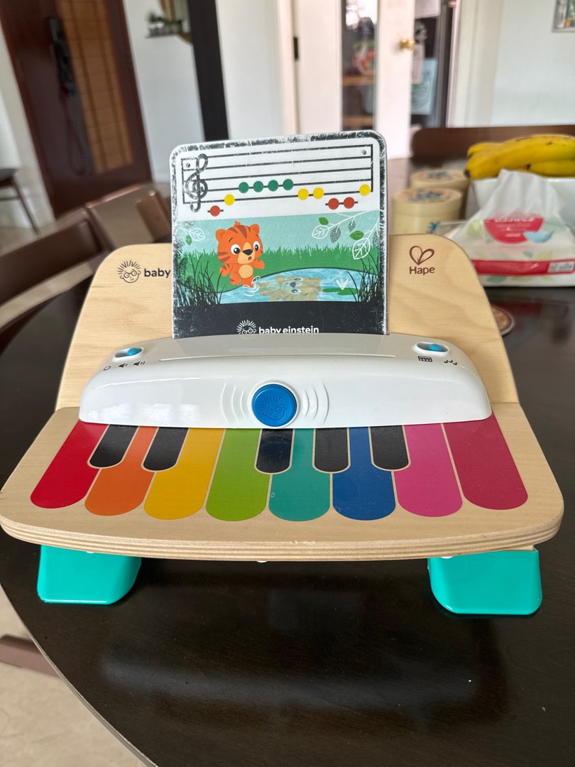 Baby Einstein Hape Magic Touch Piano, Babies & Kids, Infant Playtime on ...