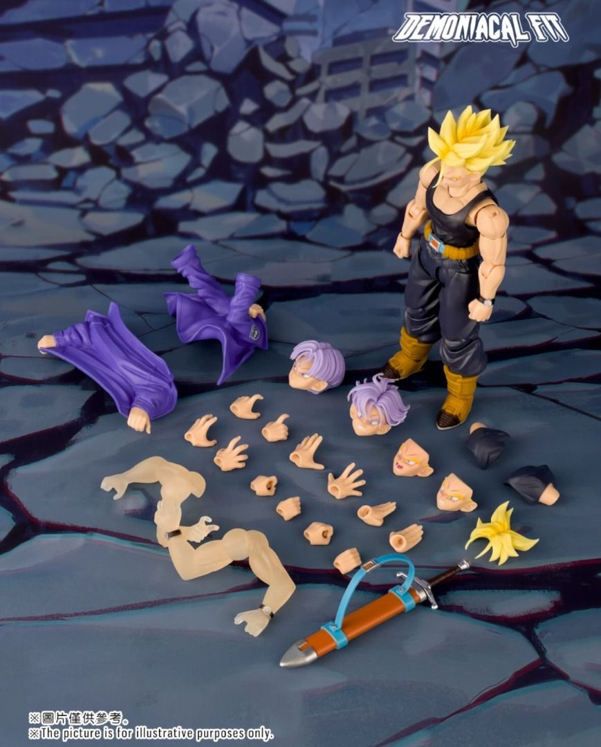 Demoniacal Fit 魔契可动, 1/12 scale The Coming One -Free The Future (Trunks ...