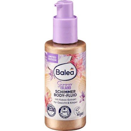 Balea Summer Island Shimmer Body Fluid, Beauty & Personal Care, Bath ...