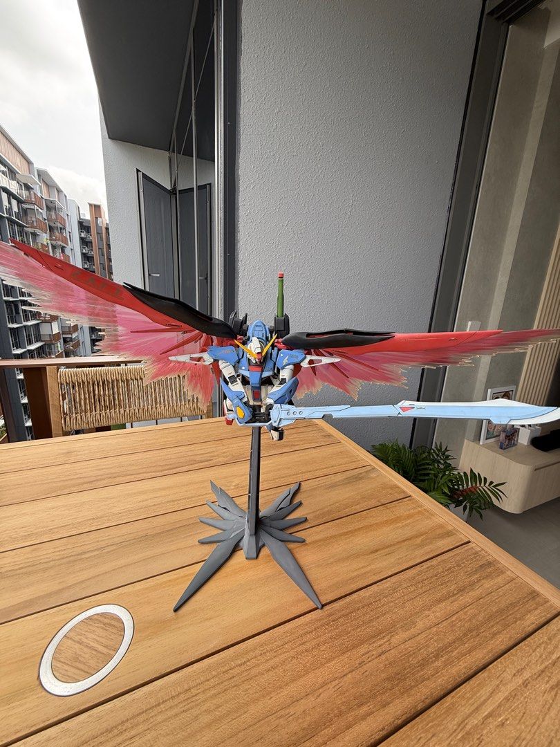 Bandai Gundam Seed Destiny MG 1/100 Destiny Gundam, Hobbies & Toys ...