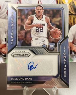 Desmond Bane 2020 Panini Origins RC Rookie Autographs Auto 貼簽 NBA卡, 興趣及 ...