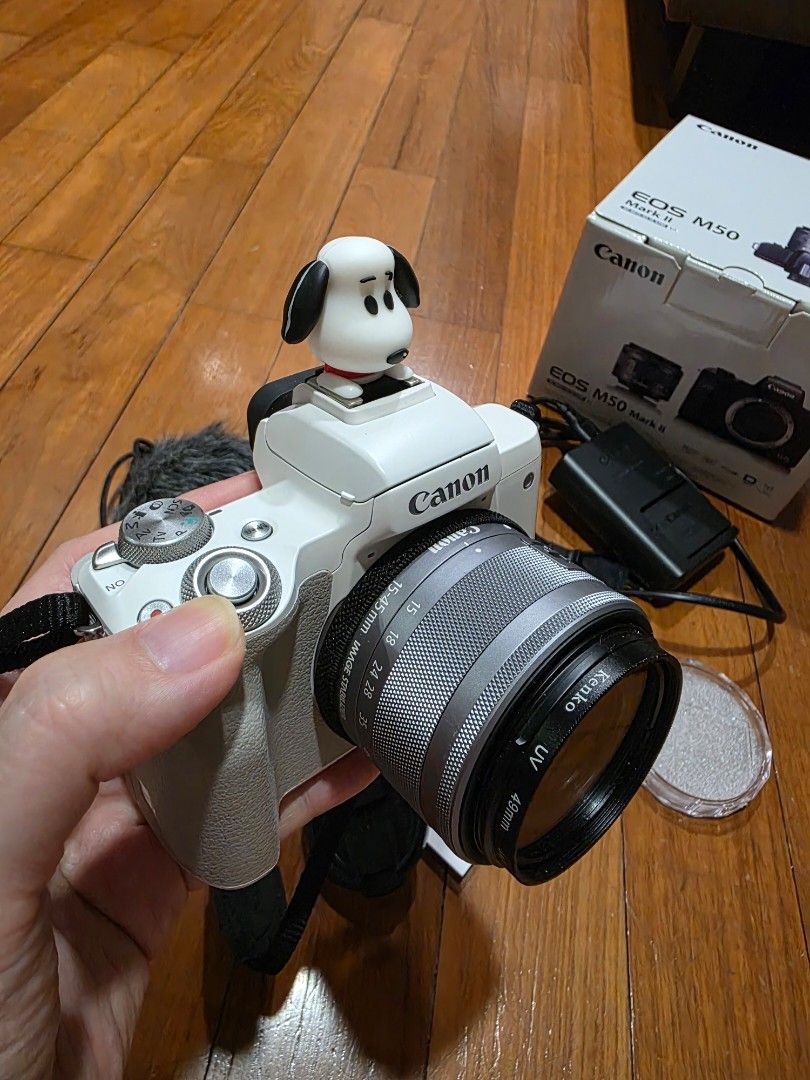 Best Deal Canon Eos M50 Mark ii, Photography, Cameras on Carousell