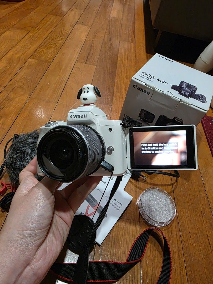 Best Deal Canon Eos M50 Mark ii, Photography, Cameras on Carousell