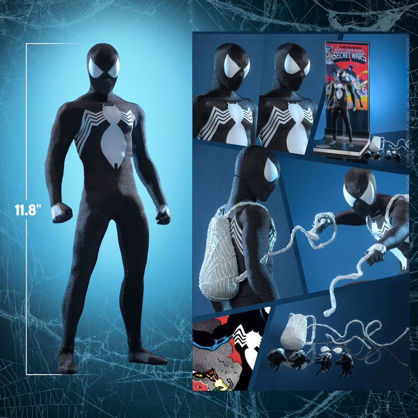 (BIB) Hono Spider-Man (Symbiote Suit) 1/6th Scale Action Figure ...