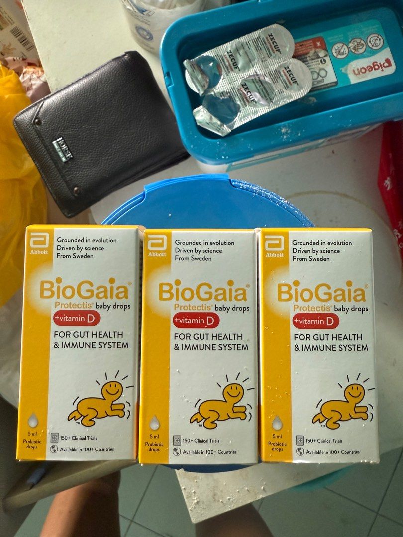 BioGaia Protectis Baby Drops + Vitamin D, Health & Nutrition, Health ...