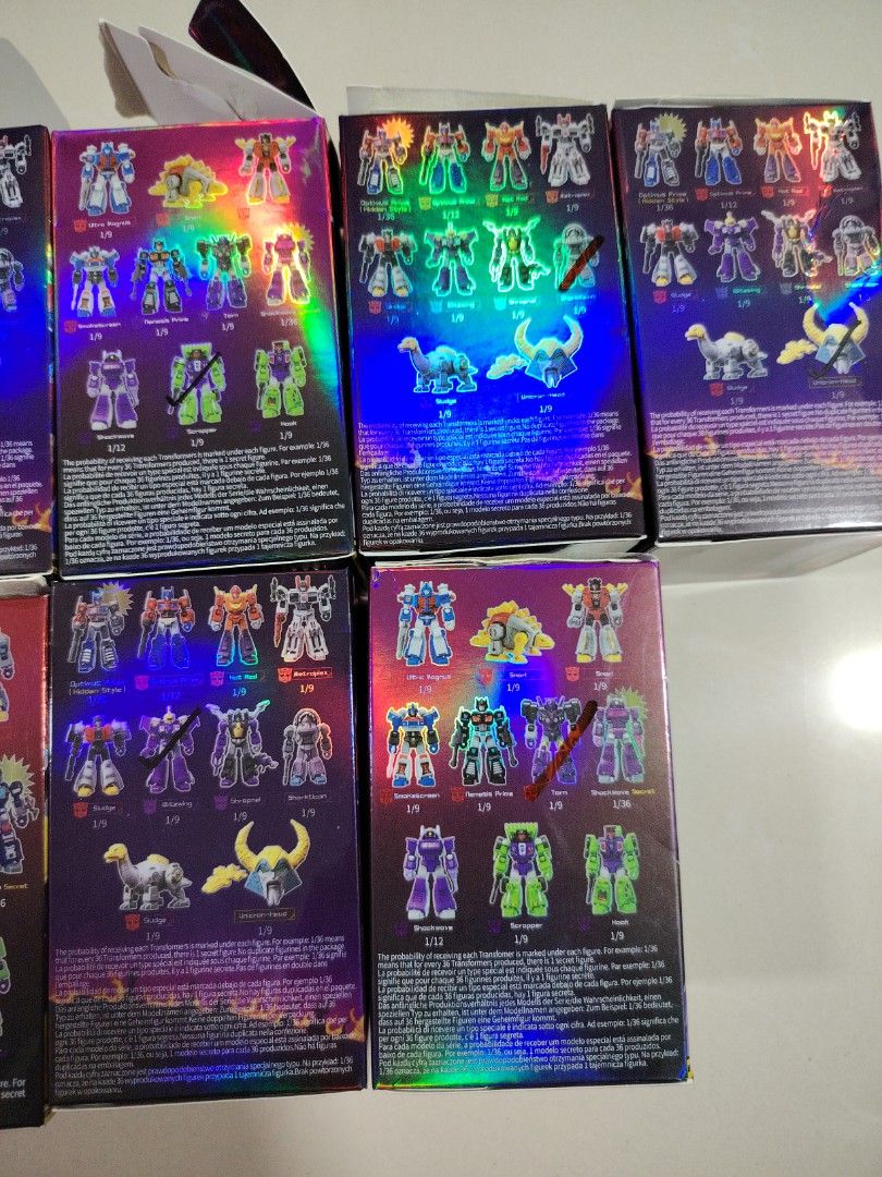 Wts wtt Blokees Transformers Galaxy Unicorn Head Sharkticon Scrapper ...