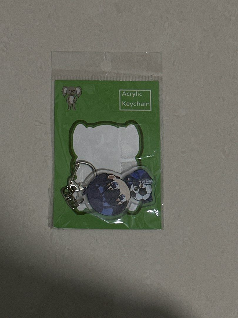 Blue Lock Acrylic Keychain, Hobbies & Toys, Memorabilia & Collectibles ...
