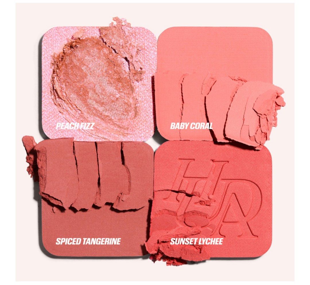 BNIB HUDA BEAUTY Blush Filter Blurring Blushlighters Palette, Beauty ...