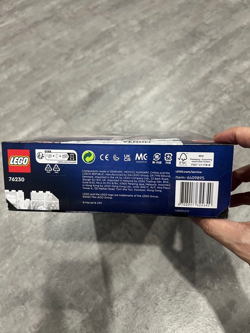 BNIB LEGO Marvel Spider-Man Venom 76230, Hobbies & Toys, Toys & Games ...