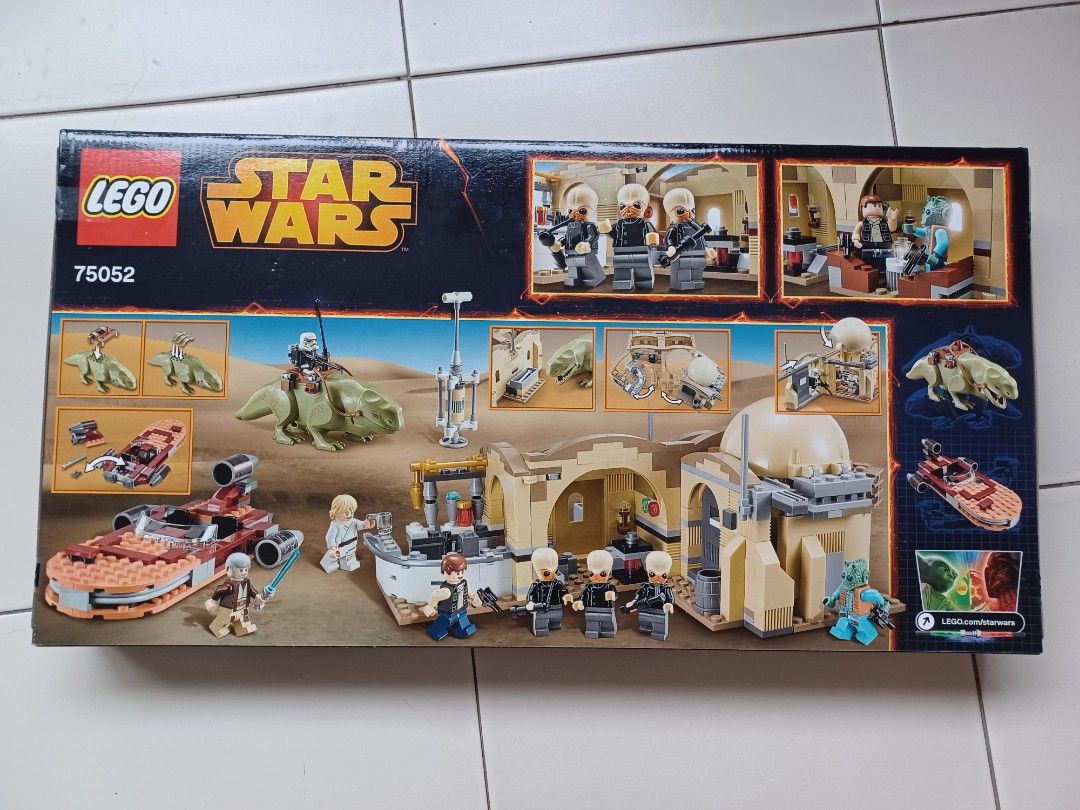 bnib sealed! lego Star Wars Mos Eisley Cantina 75052 greedo obi-wan ...