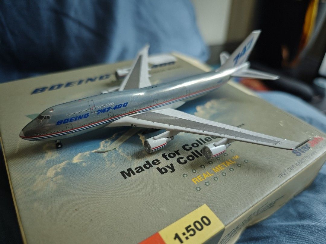Boeing 747-400 Diecast Model by StarJets, Hobbies & Toys, Toys & Games ...