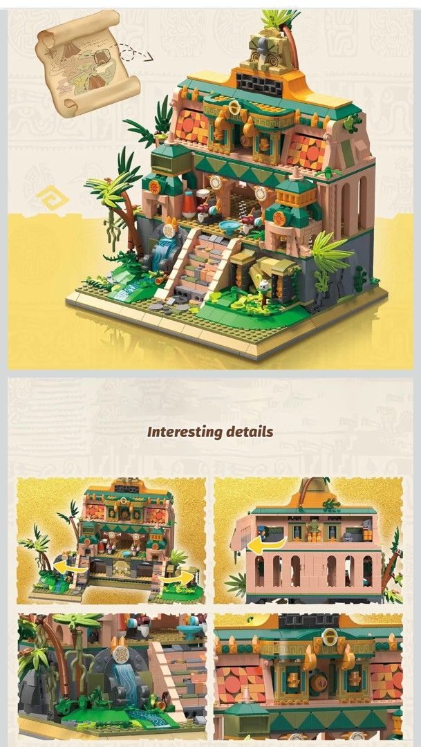 Building Block Set - Zhegao /Lepin Lost Temple, Hobbies & Toys, Toys ...