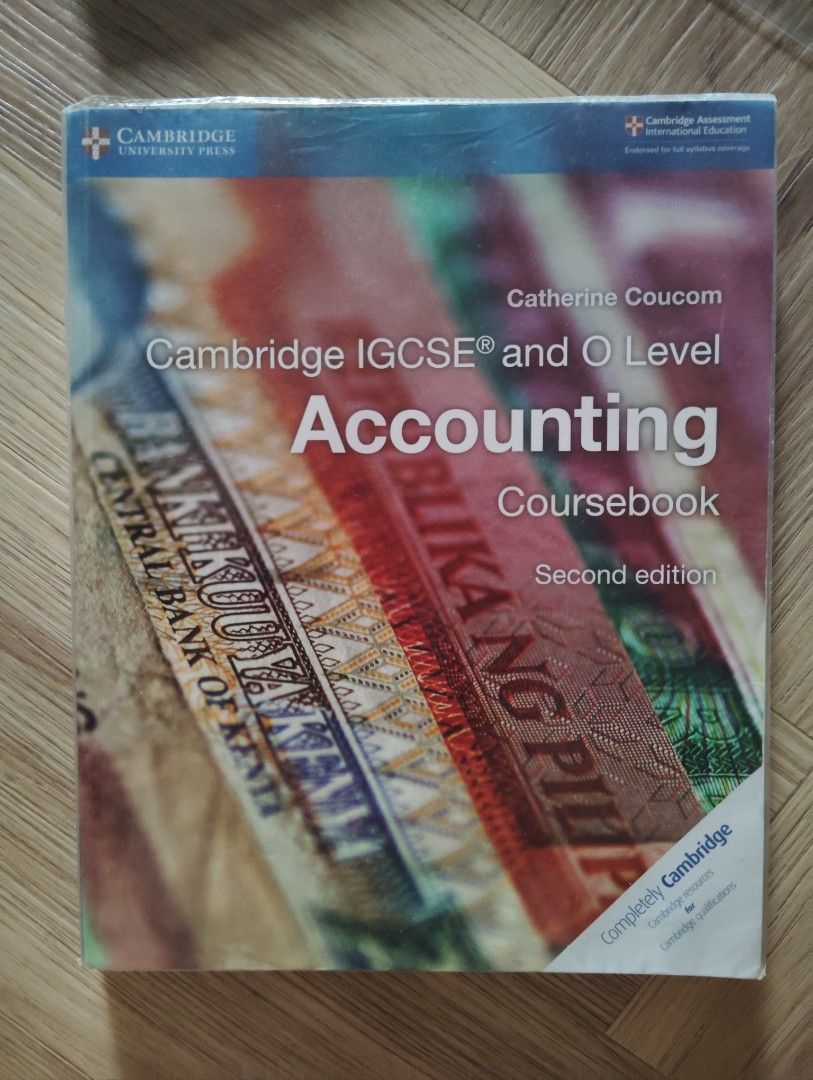Cambridge IGCSE and O Level Accounting Coursebook, Hobbies & Toys ...