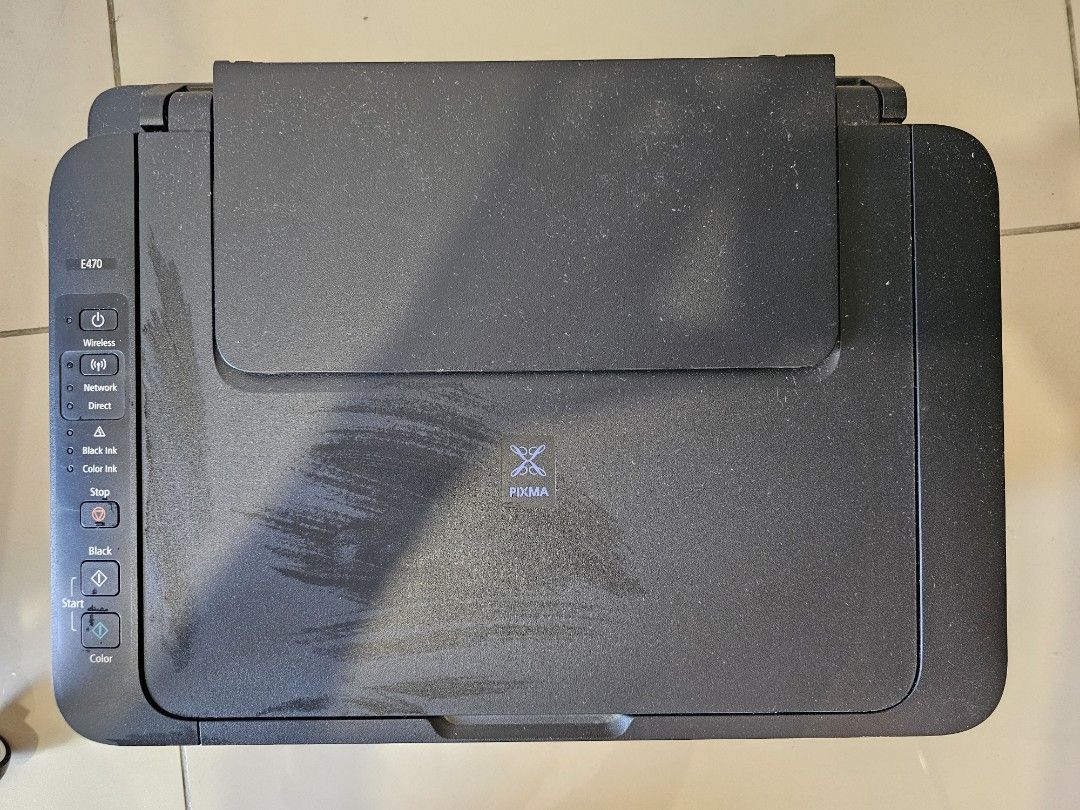 CANON PIXMA Multifunction Printer E470, Computers & Tech, Printers ...