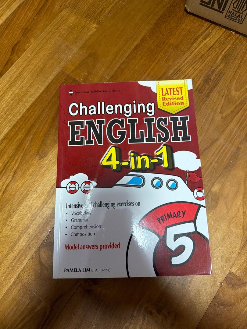 Challenging English 4-in-1 Primary 5 Textbook, Hobbies & Toys, Books ...