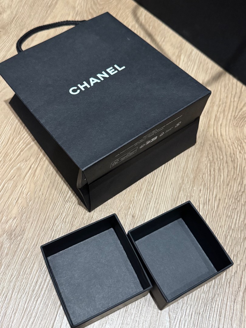 Chanel Gift Box and Bag, Luxury, Accessories on Carousell