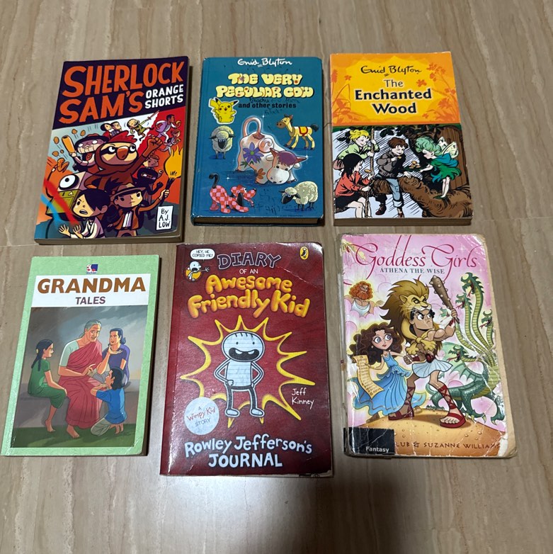 Children's Books - Sherlock Sam's, Diary of a Wimpy Kid, Enid Blyton ...