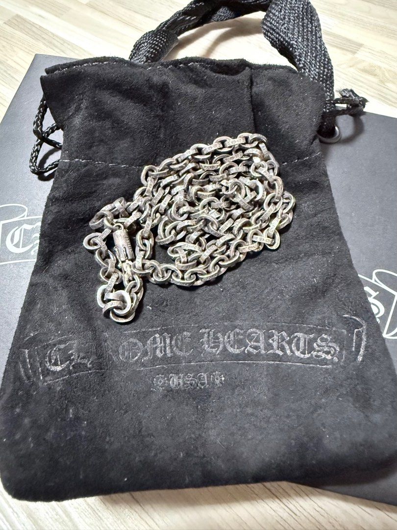 Chrome hearts paper chain necklace 24 inch, Luxury, Accessories on ...