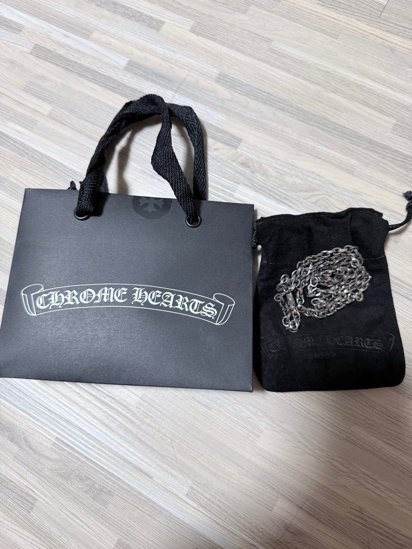 Chrome hearts paper chain necklace 24 inch, Luxury, Accessories on ...