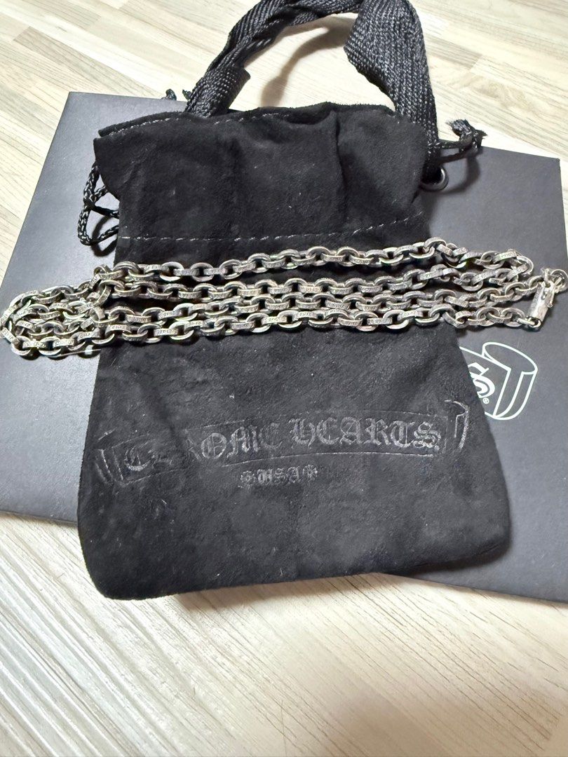 Chrome hearts paper chain necklace 24 inch, Luxury, Accessories on ...