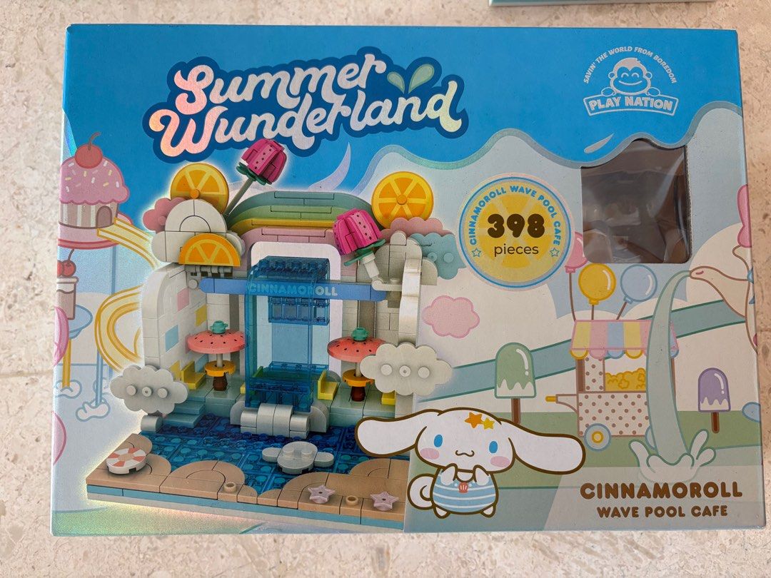 Cinnamoroll Wave Pool Cafe, Hobbies & Toys, Toys & Games on Carousell