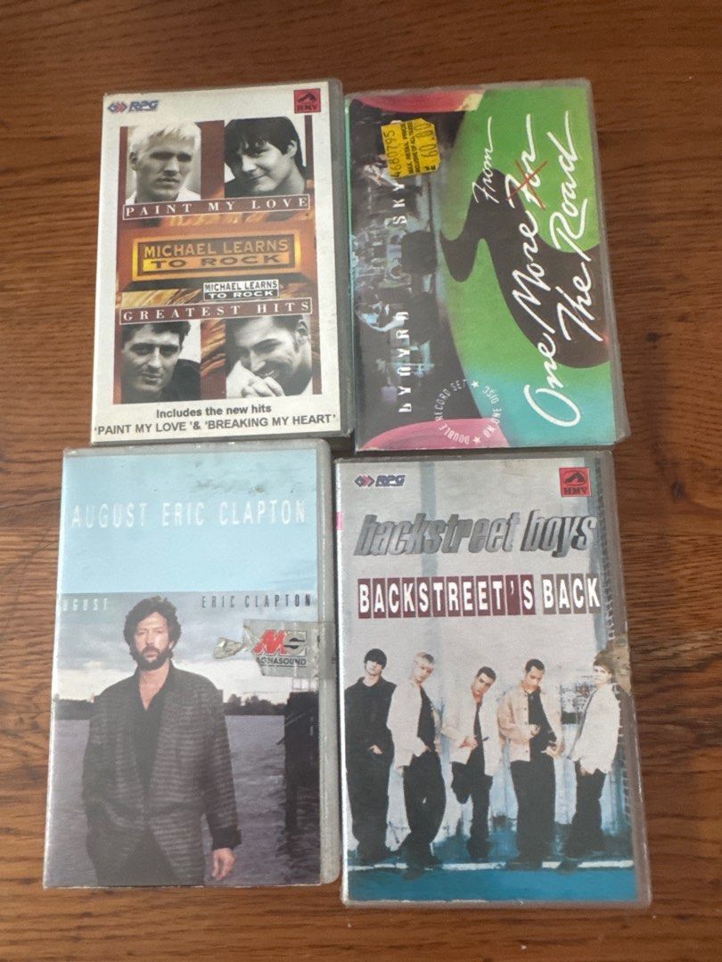 Clamshell Cassettes, Hobbies & Toys, Music & Media, CDs & DVDs on Carousell