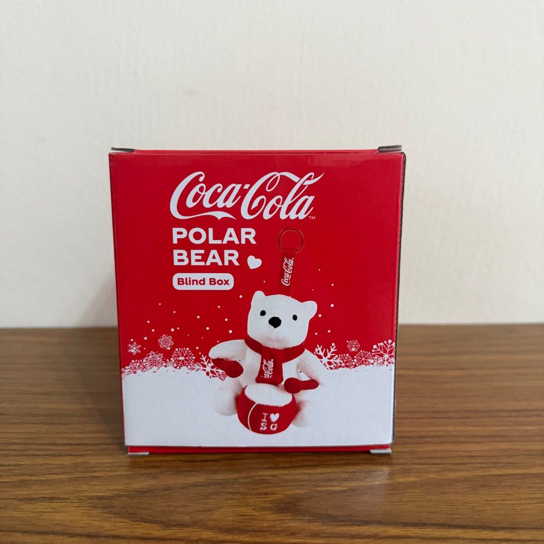 Coca-Cola Polar Bear Blind Box Keychain, Hobbies & Toys, Toys & Games ...