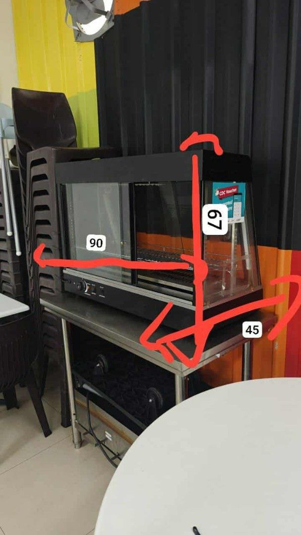 Commercial Food Warmer Display Cabinet, TV & Home Appliances, Kitchen ...