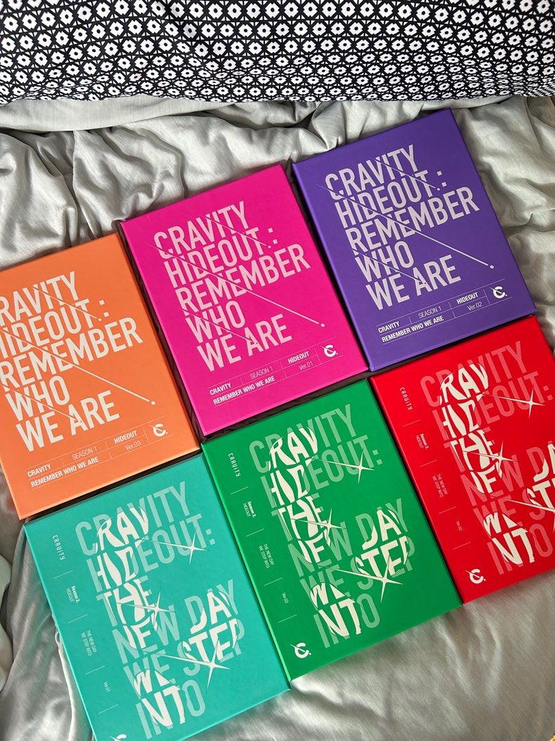 Cravity Albums Hideout: Remember Who We Are Album Set, Hobbies & Toys ...