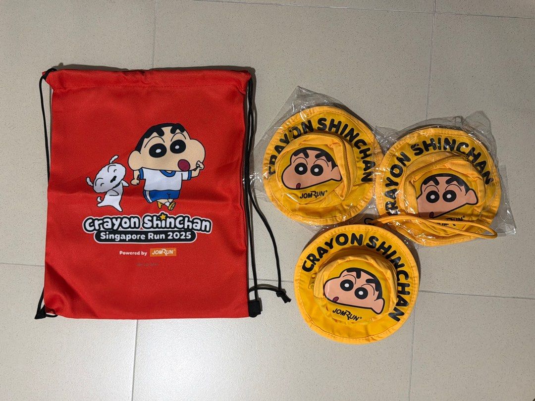 Crayon Shinchan Singapore Run 2025, Hobbies & Toys, Memorabilia ...
