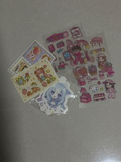 29 girly pink cute stickers, Hobbies & Toys, Stationery & Craft, Craft ...