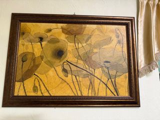 Seascape Painting with Gold Frame, Furniture & Home Living, Home Decor ...