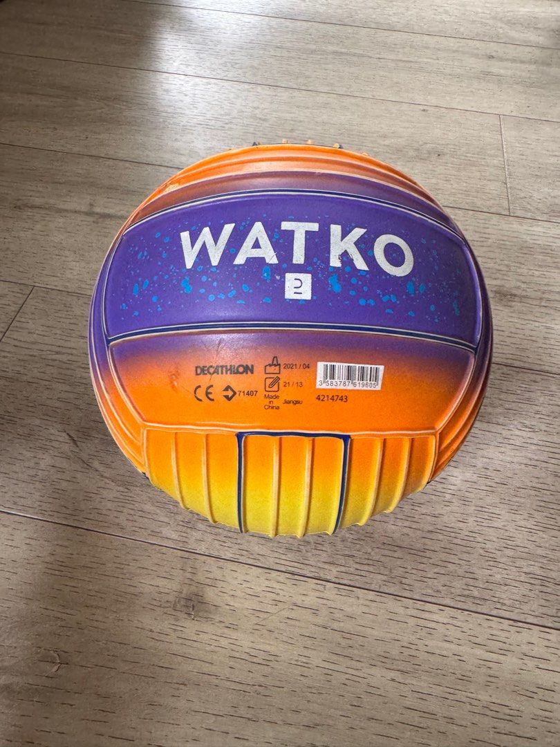 Decathlon Watko Water Polo Ball, Sports Equipment, Sports & Games ...