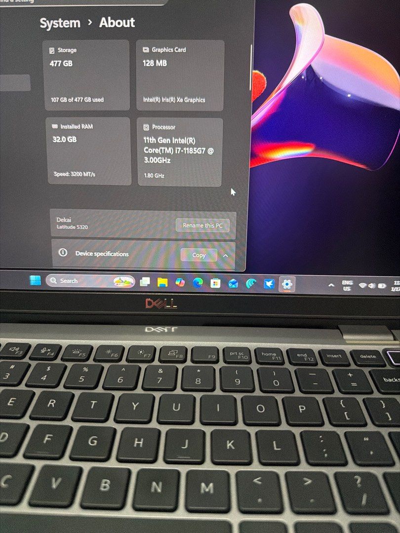 Dell Latitude 5320 - Intel i7, 32GB RAM, 500G SSD, Computers & Tech ...