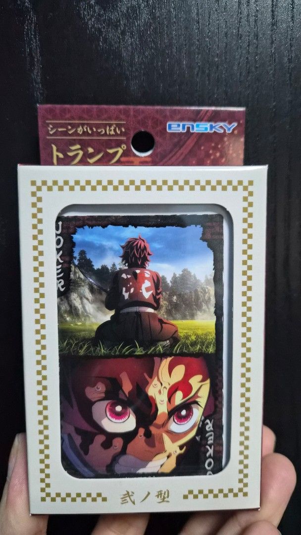 Demon Slayer Poker Cards - 108 Scenes, Hobbies & Toys, Toys & Games on ...