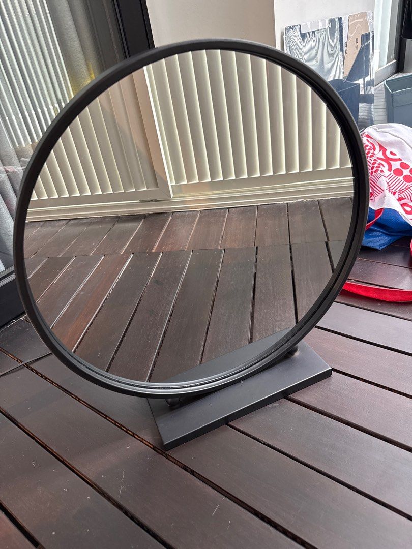 Desktop mirror 50cm diameter, Furniture & Home Living, Home Decor ...