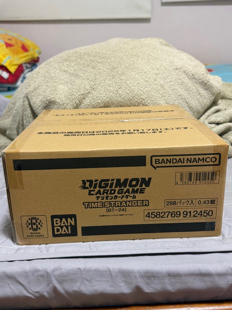 Digimon Card Game - Time Stranger (BT-24) Booster Box sealed case ...