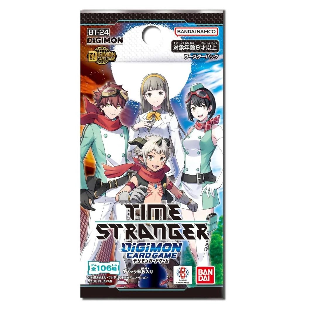 Digimon Card Game BT-24 Time Stranger Booster Pack/Box (JAP) (7063704 ...