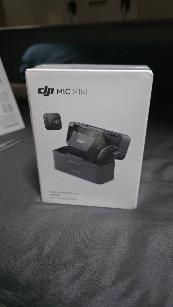 Dji mic mini 2 TX + 1 RX, Audio, Microphones on Carousell