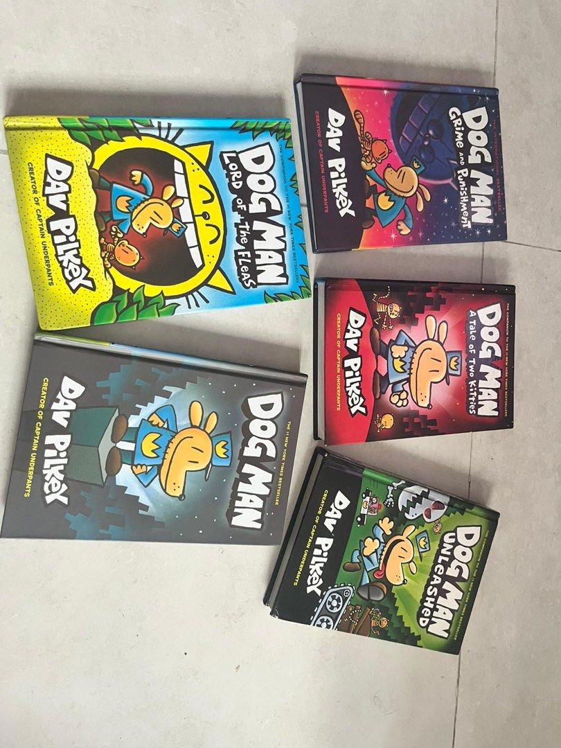 Dog Man Book Series by Dav Pilkey, Hobbies & Toys, Books & Magazines ...