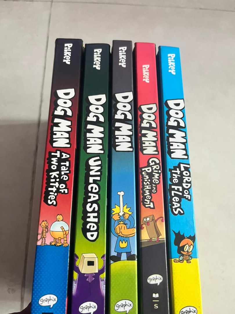 Dog Man Book Series by Dav Pilkey, Hobbies & Toys, Books & Magazines ...