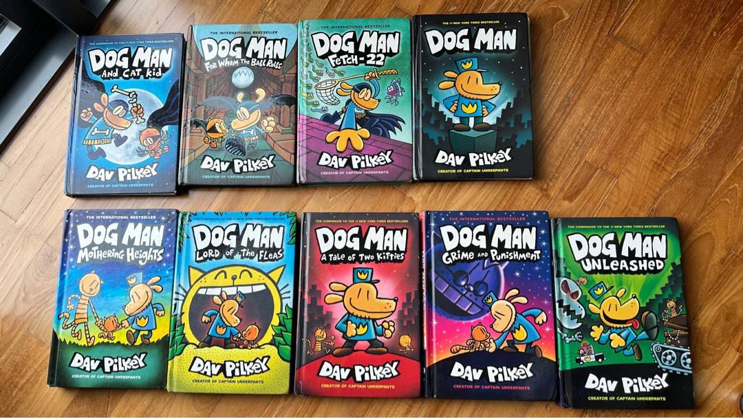 Dog Man Book Series by Dav Pilkey, Hobbies & Toys, Books & Magazines ...