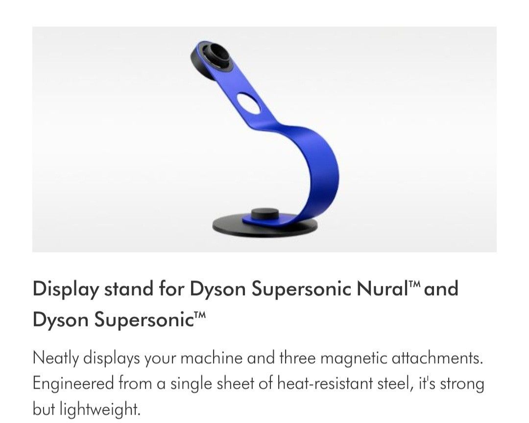Dyson Supersonic Nural Display Stand, Beauty & Personal Care, Hair ...
